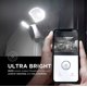 Home Zone Security Floodlight Camera – Smart 2.4 GHz Wireless 1080P ...