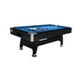 RACK Draco 7-Foot Tournament Billiard/Pool Table with Ball Return Set ...