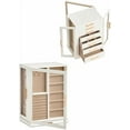 360° Rotating Jewelry Box with 7 Drawers, Spacious Vertical Jewelry ...