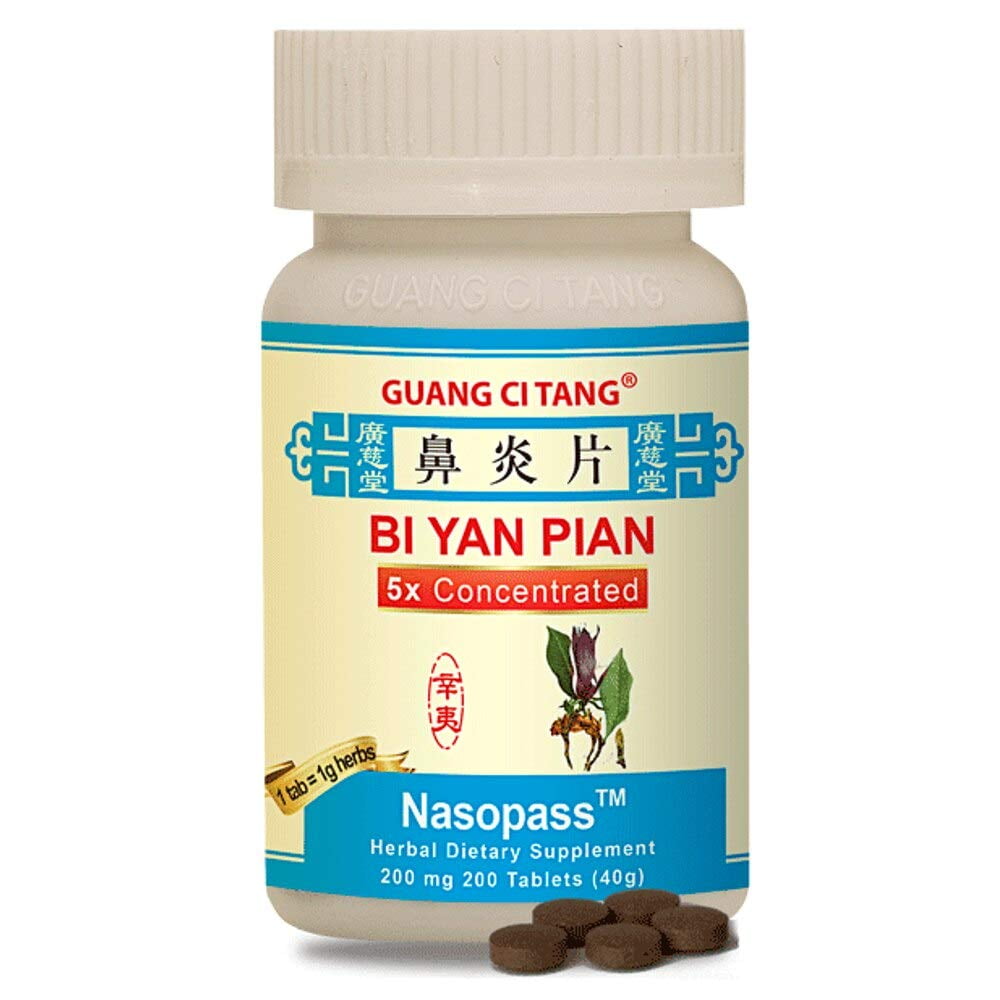 Suplemento Guang Ci Tang Bi Yan Pian NanoPass 200 comprimidos | Bodega ...