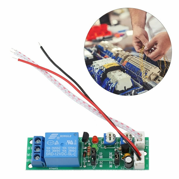 5V 12V 24V Infinite Cycle Delay Time Timer Relay Turn On Off Switch Loop Module - Walmart.ca