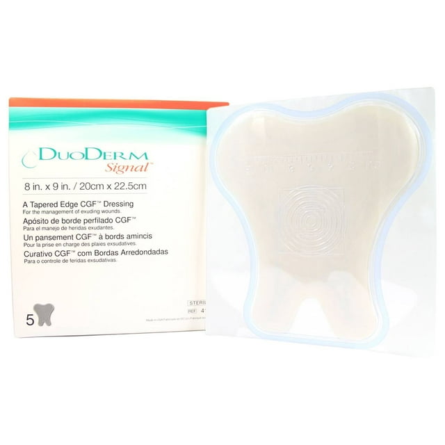 DuoDerm Signal Hydrocolloid Dressing 410501 1 Each, Transparent ...