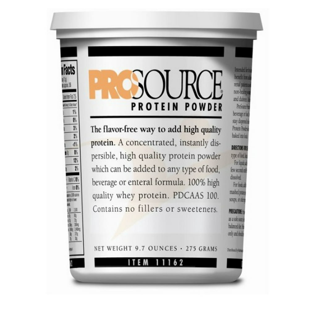 ProSource Protein Supplement, Unflavored 9.7 oz. Tub Powder, 11162 ...