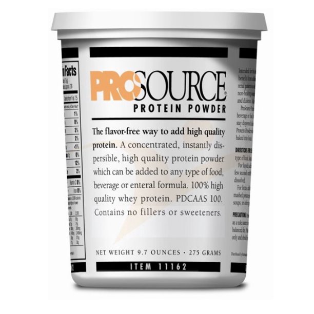 ProSource Protein Supplement, Unflavored 9.7 oz. Tub Powder, 11162 ...