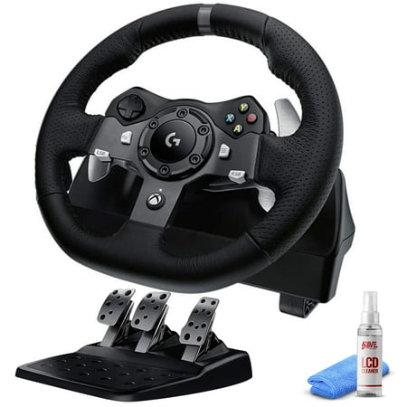 Logitech G920 Driving Force Racing Wheel and Floor Pedals, Real Force ...