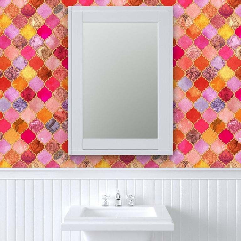 Pink Moroccan Pattern