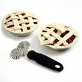 Norpro Grip-EZ 2in1 Stainless Steel Pastry Wheel, Fluted and Flat ...