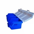 EYIIYE Small Parts Organizer 4 Compartments Hardware Box with Dividers ...