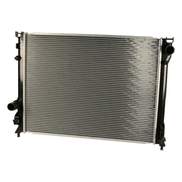 CSF 3633 1 Row Plastic Tank Aluminum Core Radiator - Walmart.com
