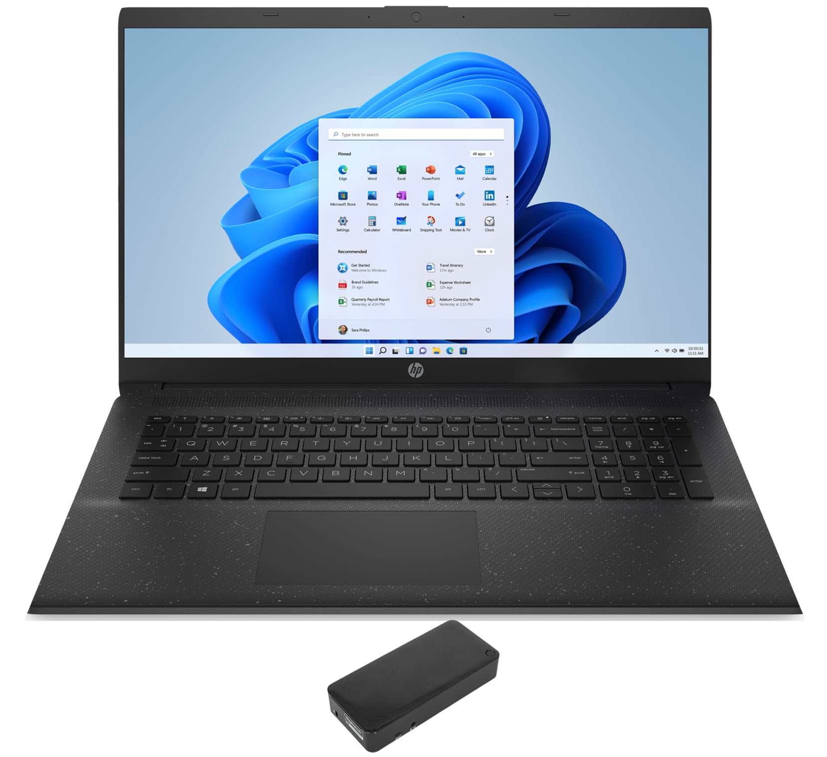 HP 17t-cn000 Home/Business Laptop (Intel i7-1165G7 4-Core, 17.3in 60Hz ...