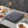 2200W Portable Kitchen Countertop Induction Cooktop Burner Electric Hot ...