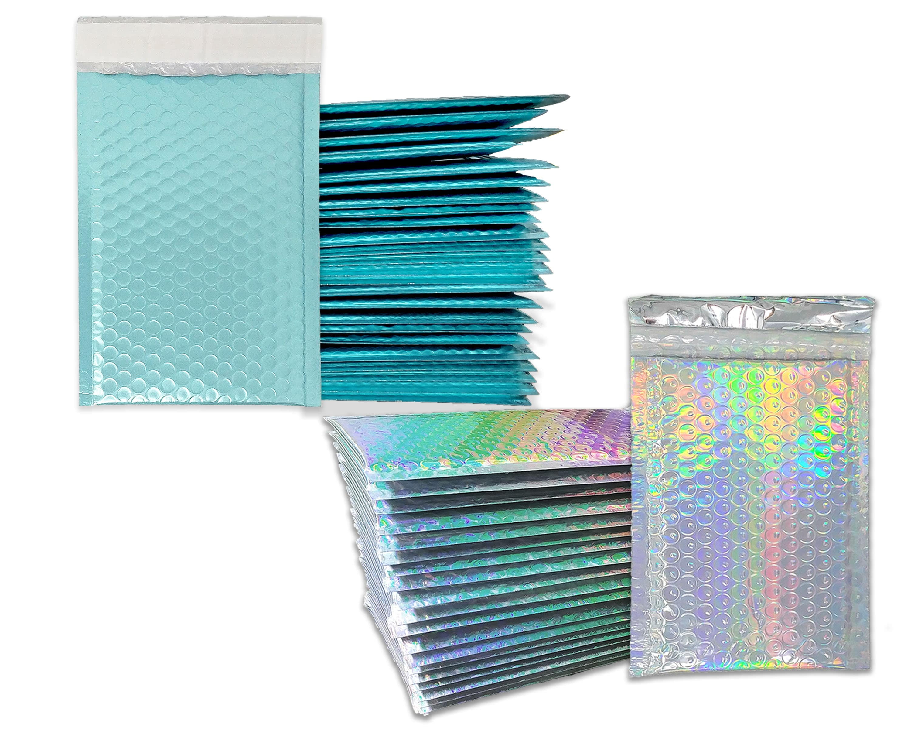 4x8" Metallic Bubble Multiple Colors Shipping Mailing Envelope Mailers ...