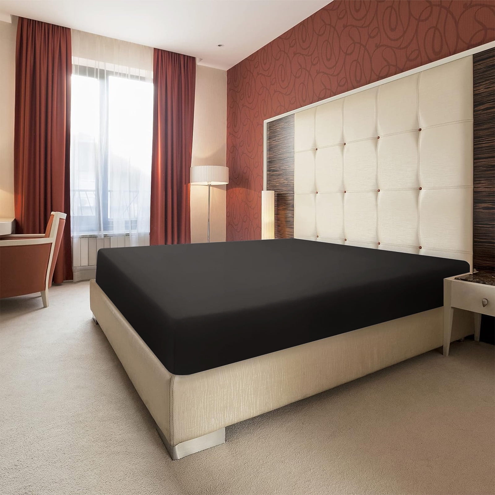 Click here for Oefntac Savings Double Bed Fitted Sheet Piece Non-... prices