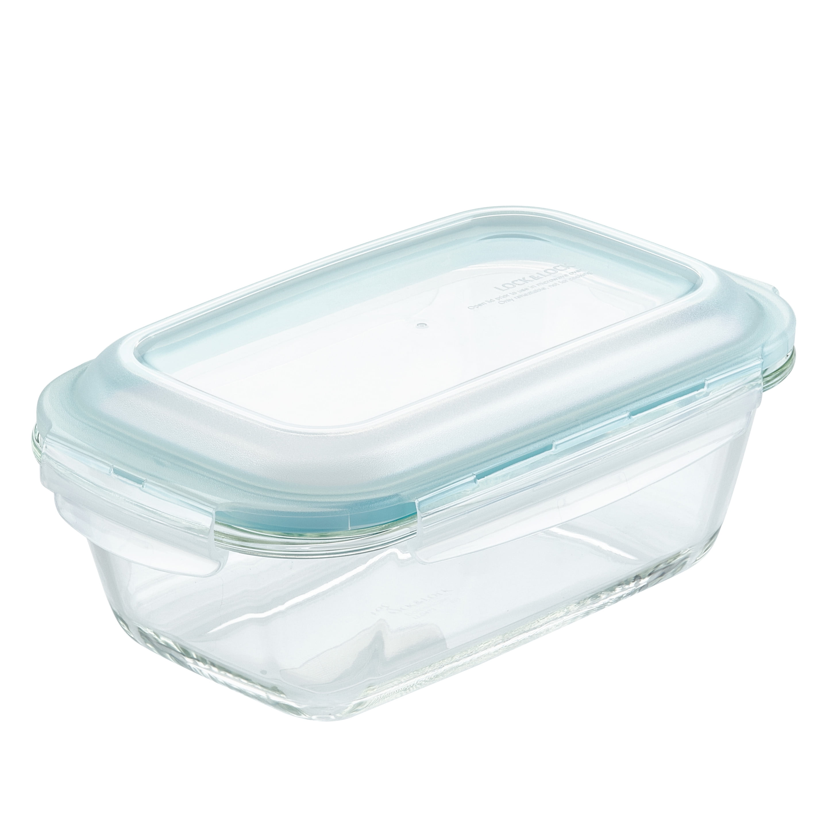 LocknLock Performance Glass Bread Baking and Loaf Pan with Lid, 8.5 ...