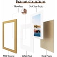 16x20 Picture Frame Set of 12, Display Photos 11 x 14 with Mat or 16 x ...