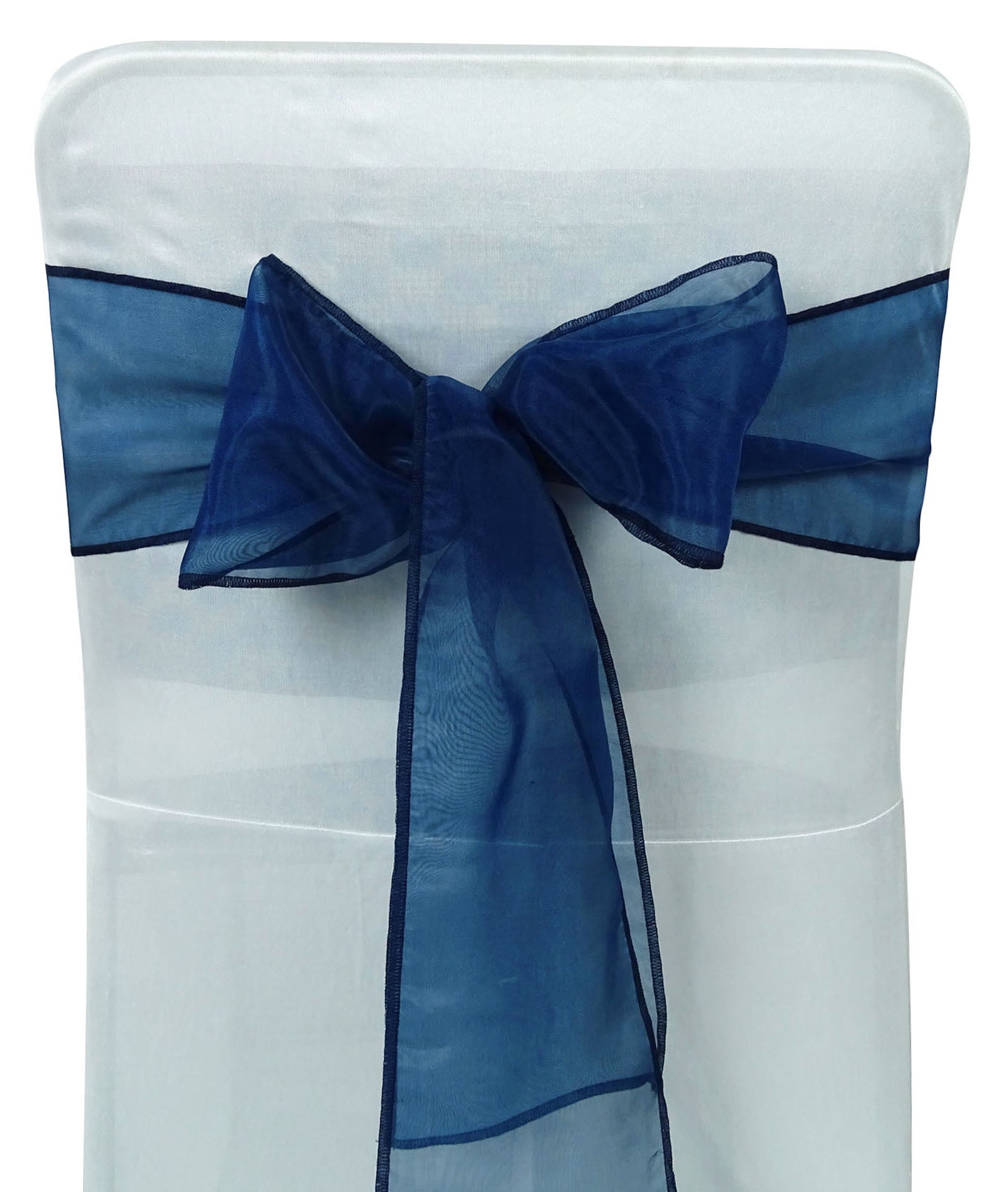 Darling Souvenir Pack Of 100 Organza Chair Sashes Bow Sash For Wedding ...