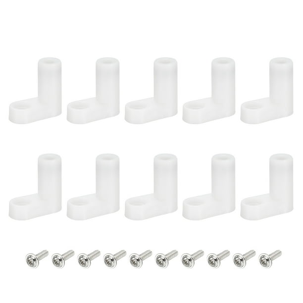 PCB Plastic Fixed Feet Circuit Board Standoff White Mounting Spacer ...