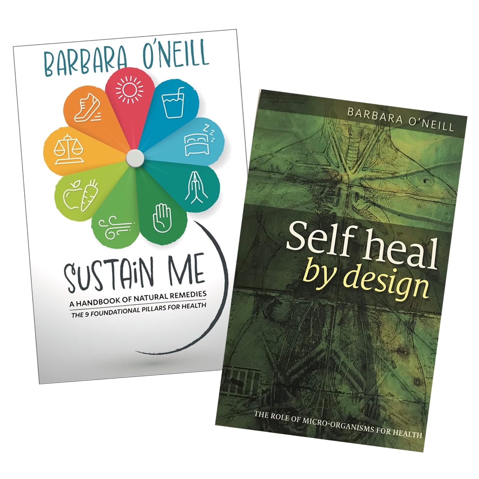 （2Pack）Sustain Me and Self Heal By Design, The Encyclopedia of Herbal ...