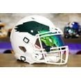 SHOC Zero G Plus Youth Football Helmet Visor - Clear, Tinted Style with Sun Protection and Clips ...