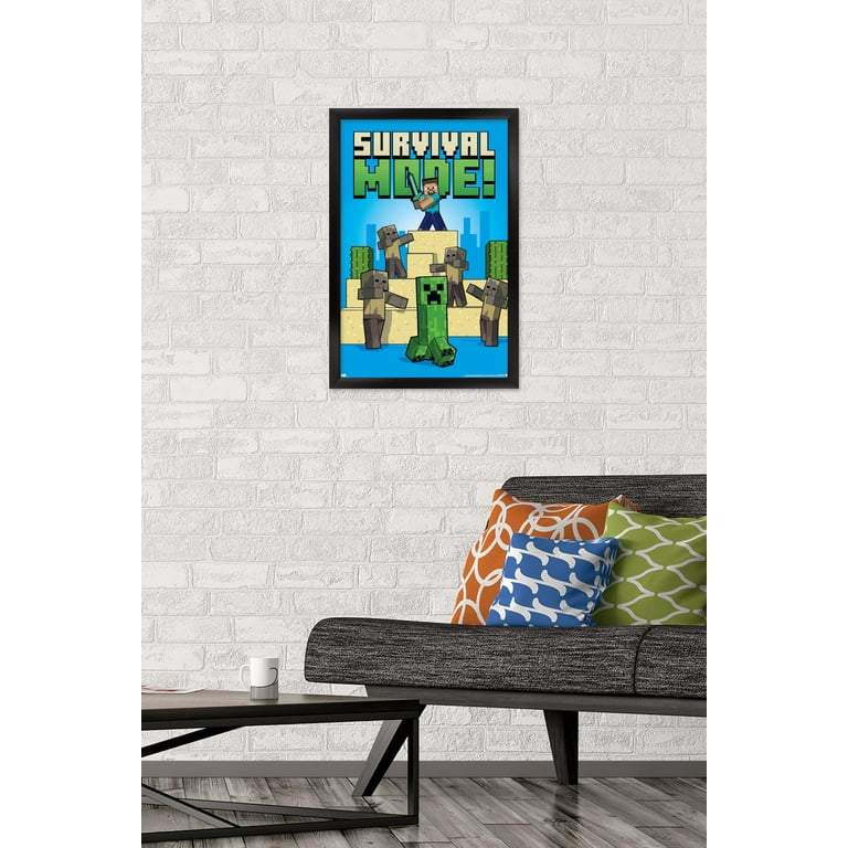 Minecraft Framed Poster