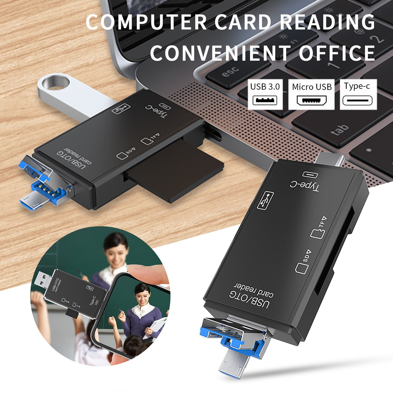 Buy Siwvw Six in one Card Reader USB3.0 Mobile Computer Universal Multi ... Buy Siwvw Six in one Card Reader USB3.0 Mobile Computer Universal Multi ...