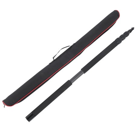 Tbest Microphone Boom Pole,3.12m Carbon Fiber Telescoping Boom Pole ...