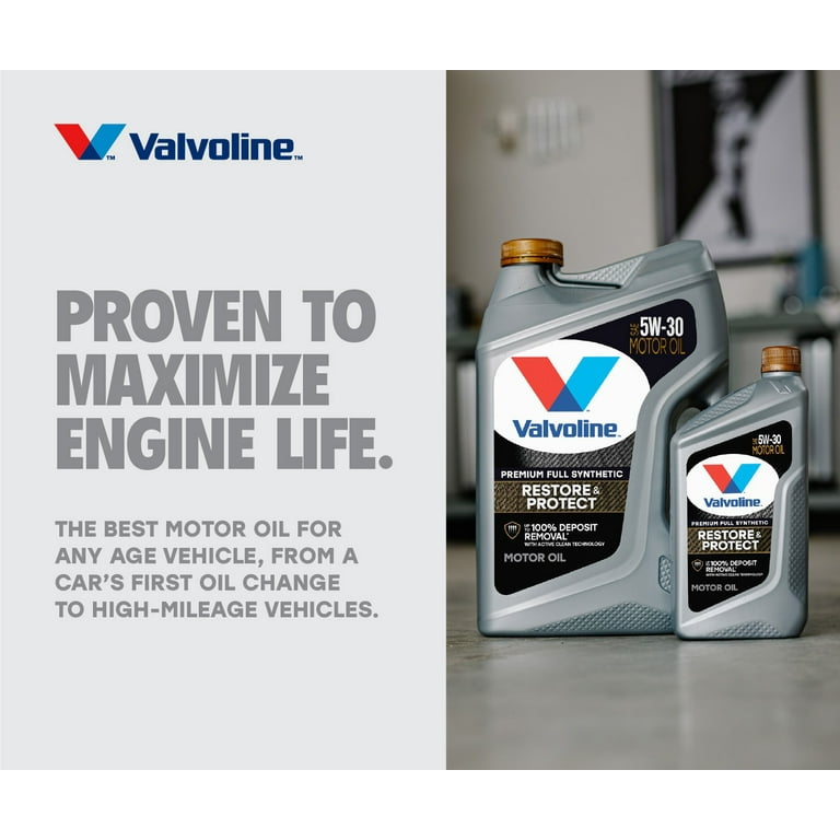 Valvoline Restore Protect Full Synthetic Motor Oil SAE, 01/01/2023