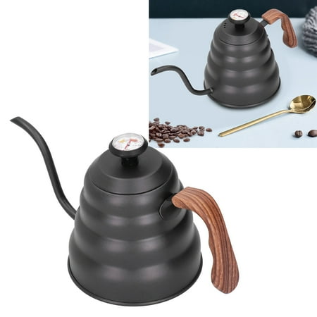 Garosa Gooseneck Kettle, Gooseneck Pot Coffee Kettle, Black Pour Over ...
