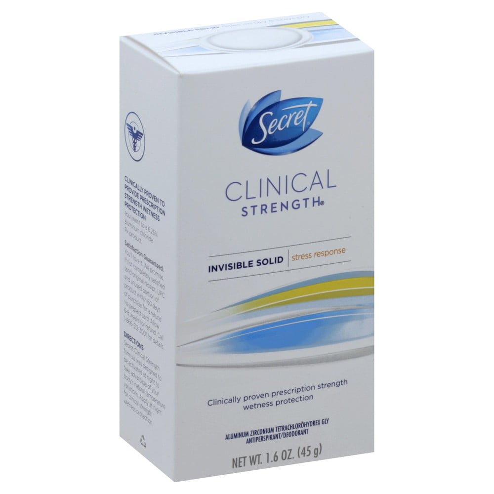Secret Deodorant Stress Sweat