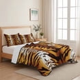 Twin Quilt Bedding Set Farmhouse Leopard Style Breathable Summer ...