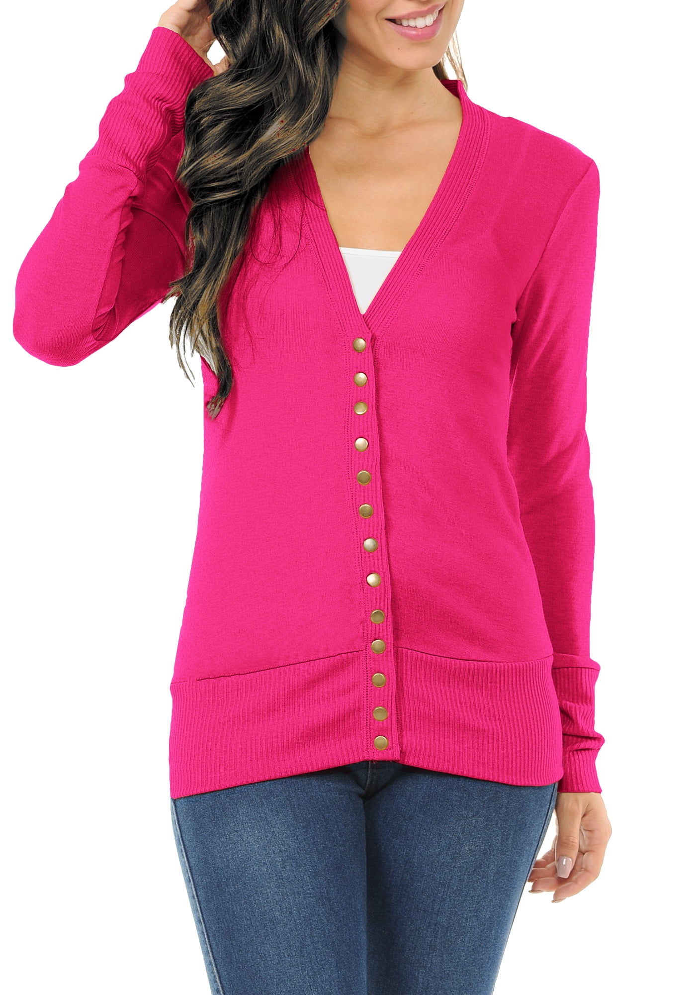clothingave-women-s-long-sleeve-snap-button-sweater-cardigan-w-ribbed