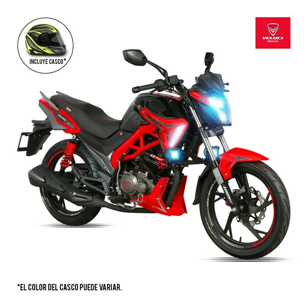 Motocicleta Veloci Razzer GTR3 220cc 2025 Rojo | Bodega Aurrera en línea