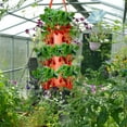 MOQIN Upside Down Strawberry Planter, Hanging Strawberry Planter ...