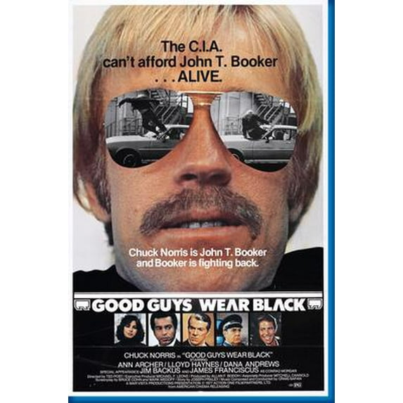 Good Guys Wear Black Movie Poster Entertainment Decor Art Poster 24x36 ...