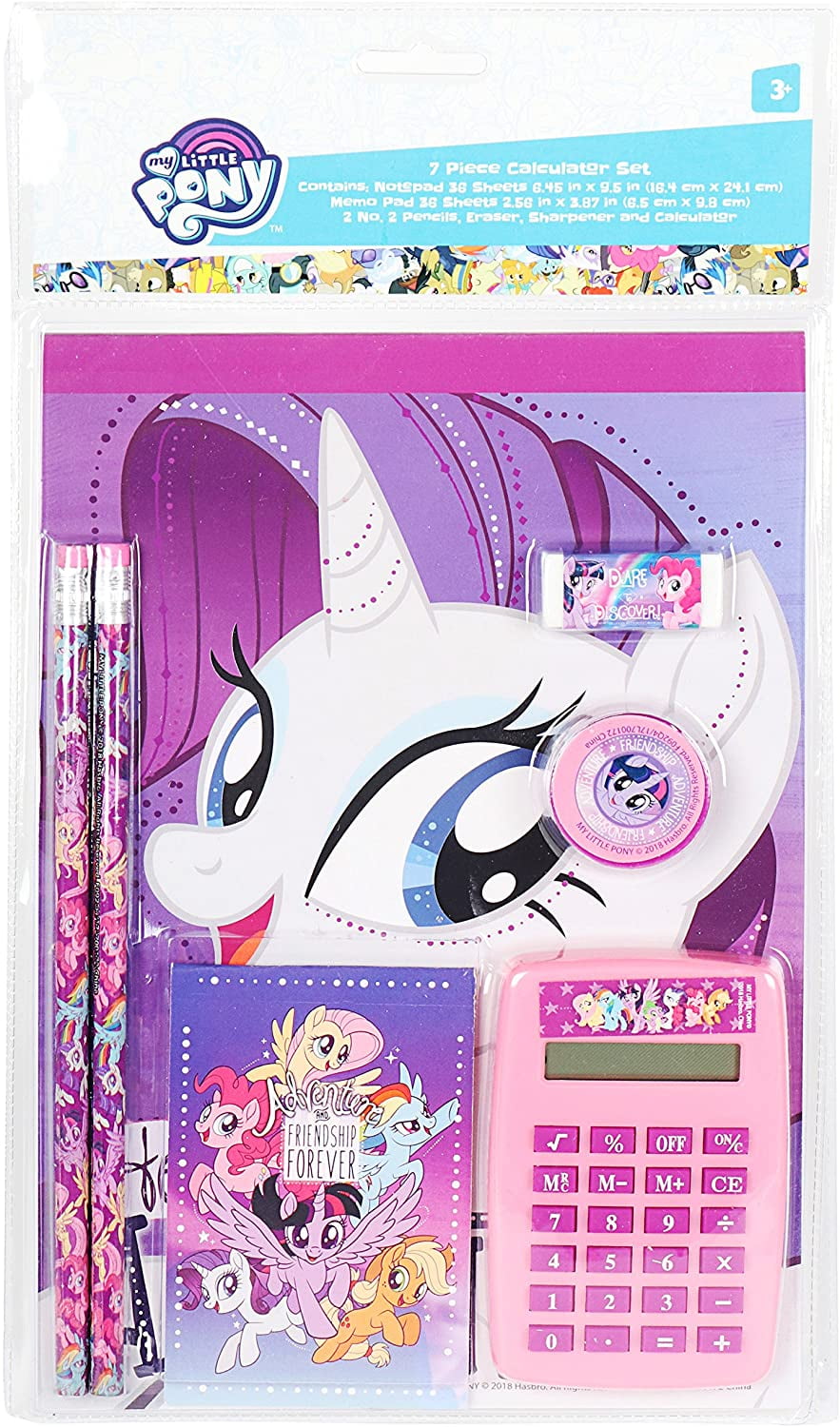 Fun89 Nickelodeon My Little Pony School Stationery Set for Girls ...