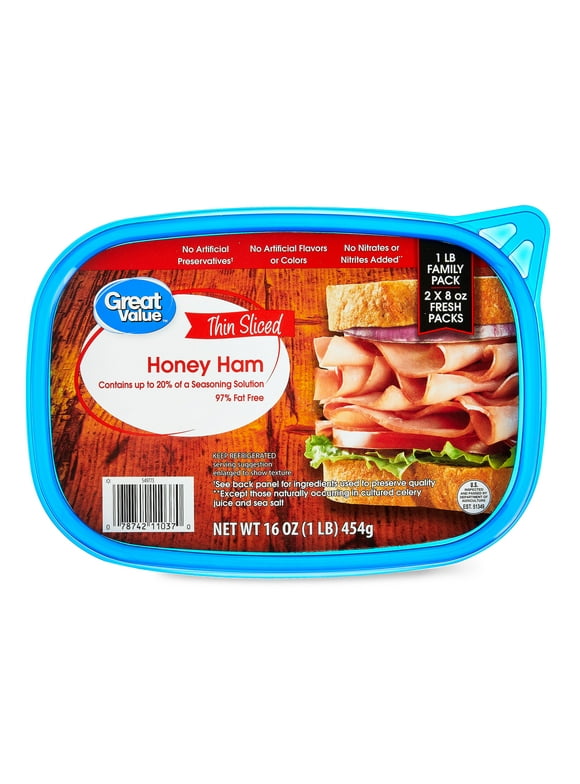 Honey Ham in Deli Meat & Cheese - Walmart.com