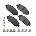 Akebono ProACT ACT2076 : Front Ceramic Brake Pads, Ultra-Premium, 4 ...