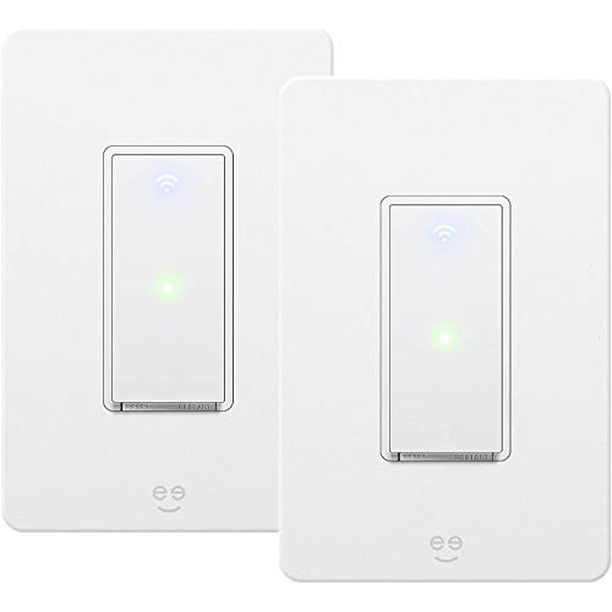 Geeni Smart 3-Way Light Switch Kit, Requires Neutral Wire and 2.4 GHz ...