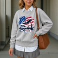 CLOTEX 250 Years of Freedom Sweatshirt, Patriotic Eagle Hoodie, America ...