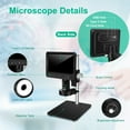 "USCAMEL 7"" Digital Microscope, 1200x Magnification, SD Card, LCD ...