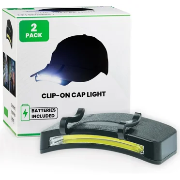 Kodiak 400 Lumen Rechargeable Headlamp & Cap Light – Ultra-Bright COB ...