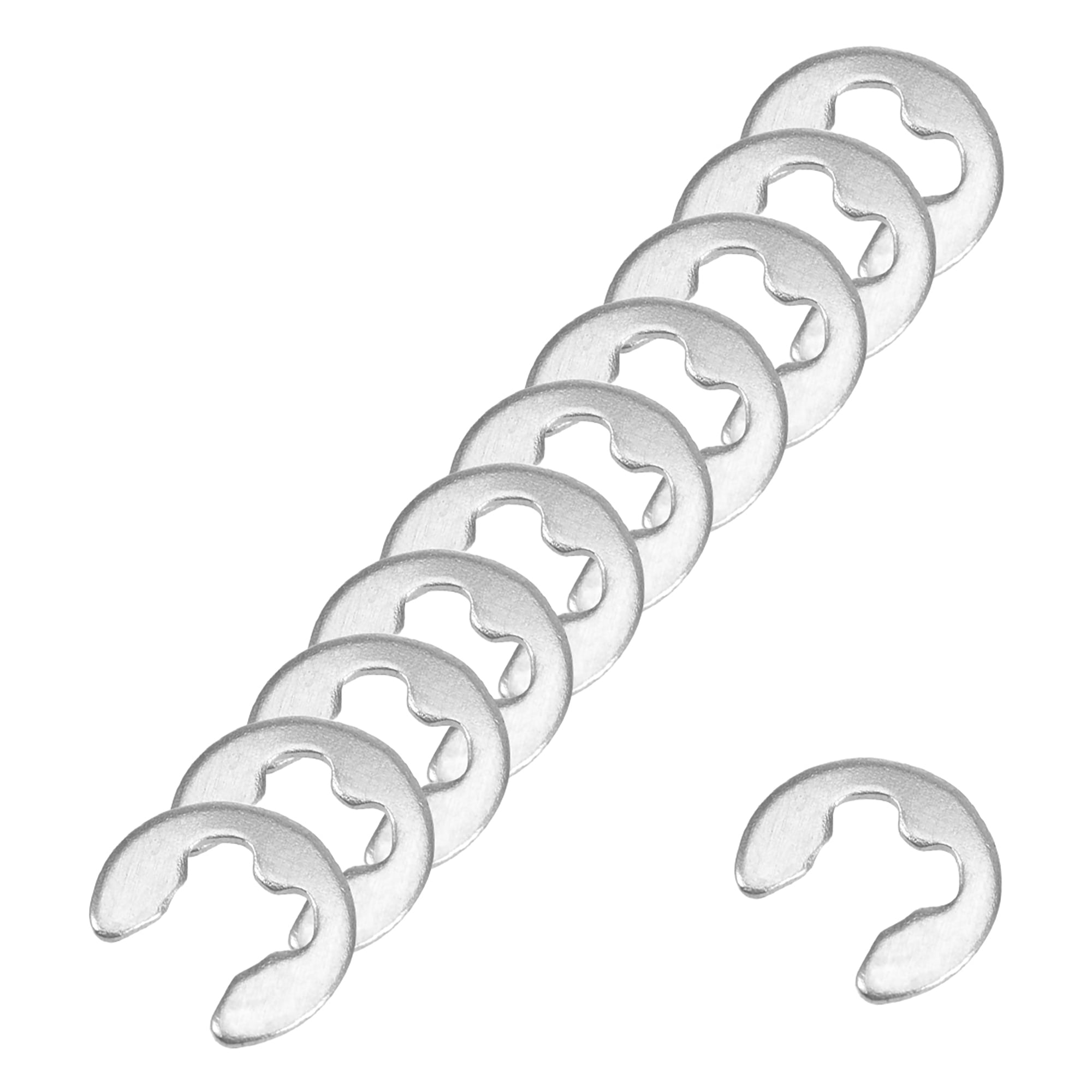 6mm External Circlips Retaining Snap Rings 304 Stainless Steel 100pcs ...