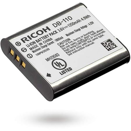 RICOH DB-110 Rechargeable Lithium Ion Battery Ricoh Rechargeable ...