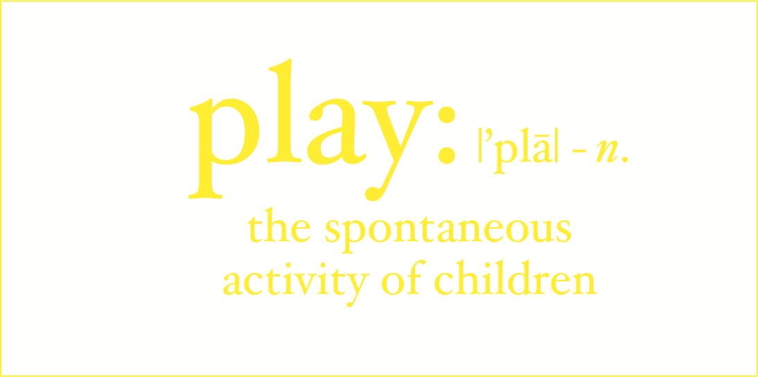 Play Definition Vinyl Decal - Medium - Yellow - Walmart.com