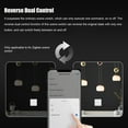 Smart Wall Light Switch, 2 Gang Timing Dimming WiFi Switch with LED ...