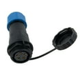 Sp20 Ip68 Waterproof 2 To 14 Pin Plug and Socket Inline Connector ...