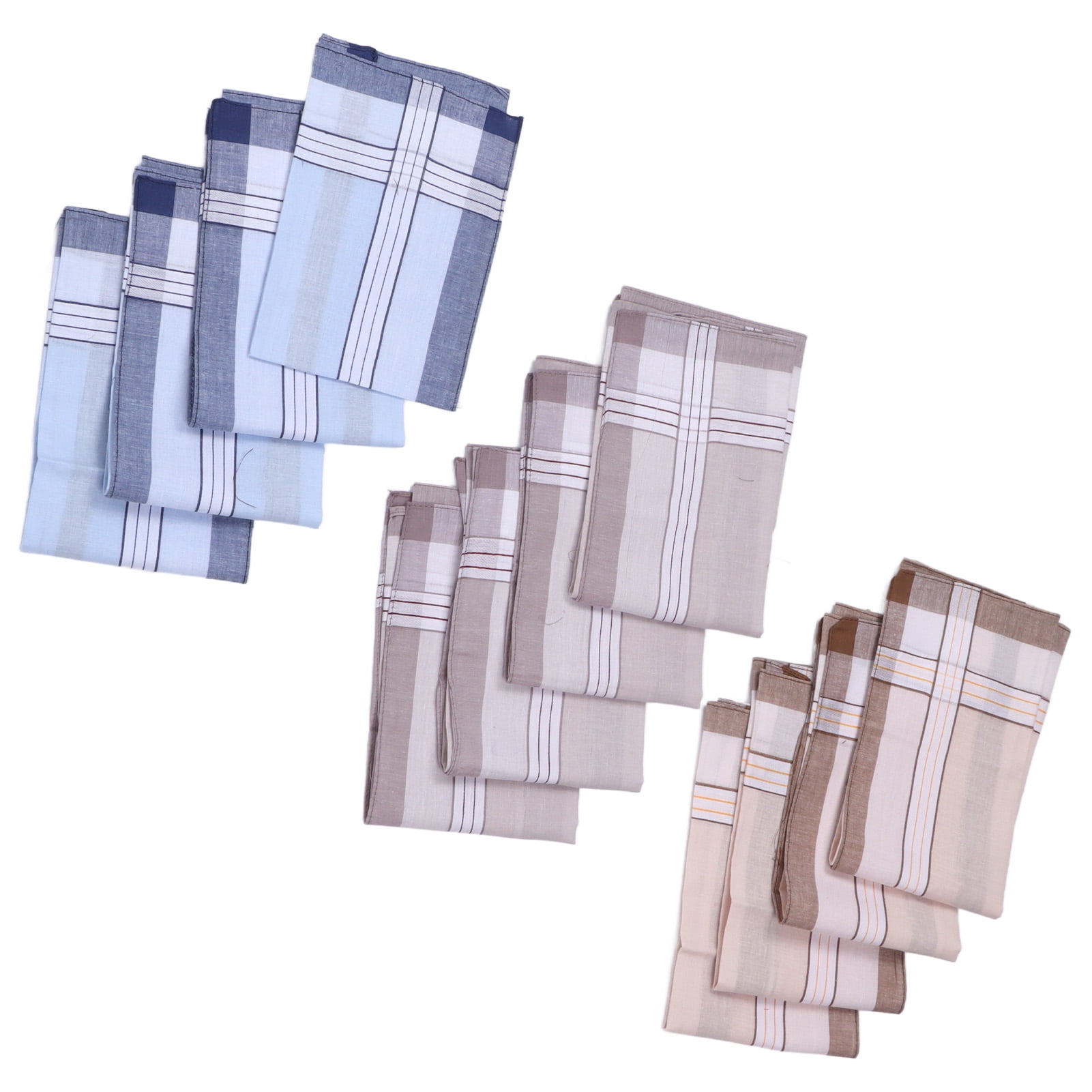 Click here for Meetca Cotton Handkerchiefs 12 Pcs 40cm Cotton Men... prices