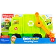 Fisher-Price Little People Recycling Truck Musical Toddler Garbage Toy ...