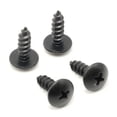 Stainless Screws for Subaru Crosstrek License Plates (Set of 4, Black ...