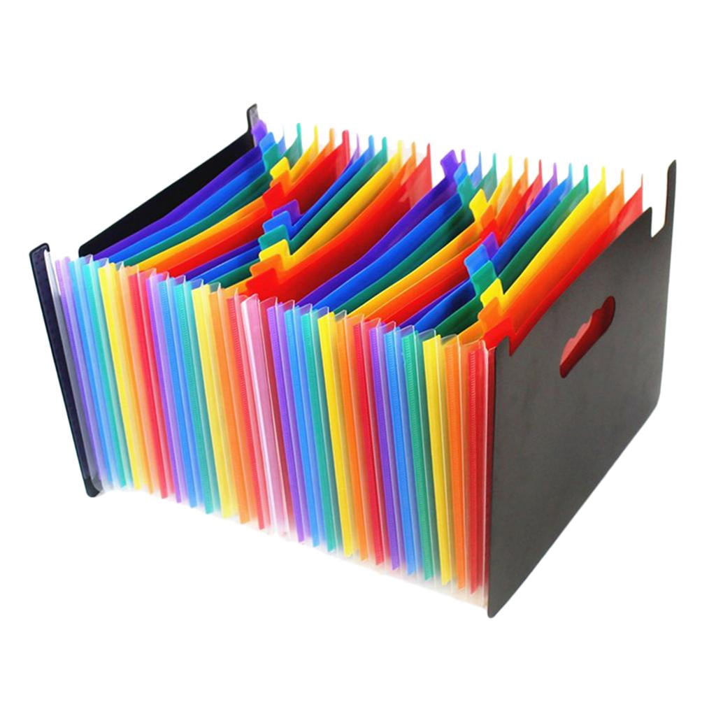 Carpeta De Archivos Expandible Bolsillos Soporte A4 Portátil Multiusos ...